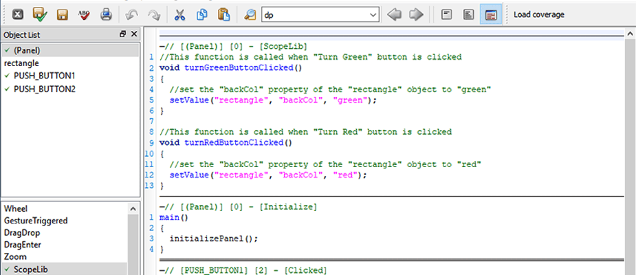 Getting Started With Wincc Oa Part 4 Panel Scripting Environments And Quicktest Dmc Inc